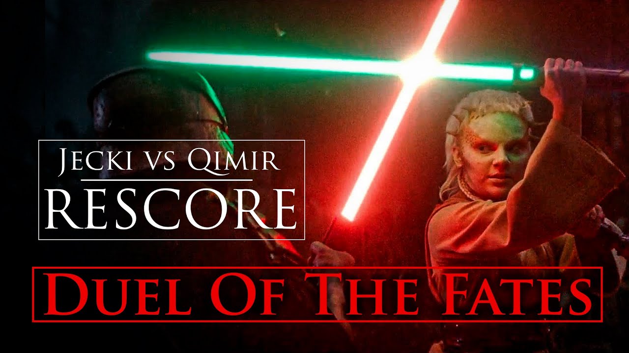 Jecki vs Qimir - RESCORE with Duel Of The Fates - YouTube