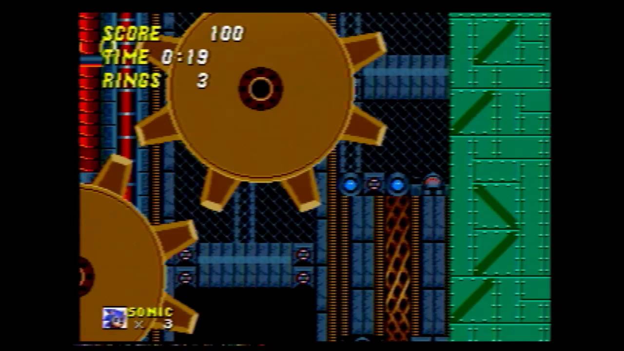 Sonic the Hedgehog 2 - Metropolis Zone Act 3 [0:54] - YouTube
