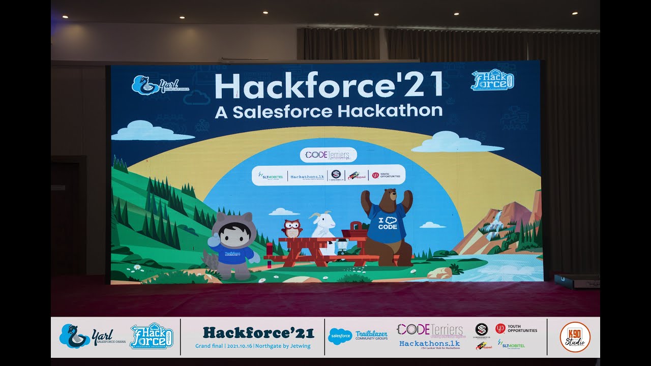 Hackforce'21 Grand Final - Afternoon Session - YouTube