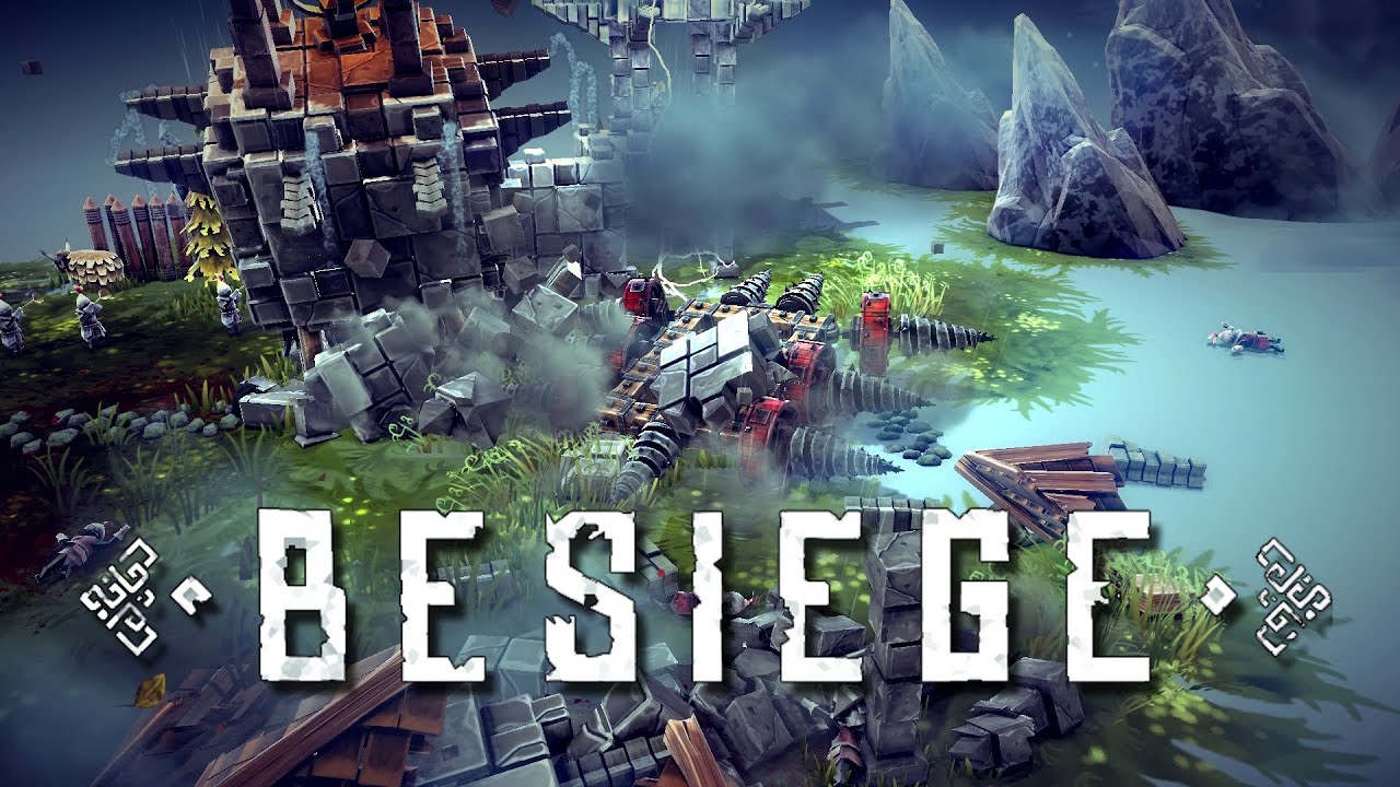 Besiege: These maps made me go, Oh mah drills! - YouTube