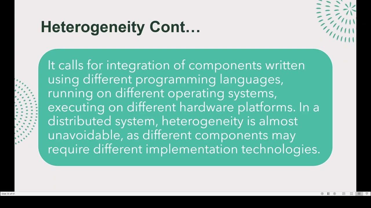 CS621 Short Lecture - 05 | Week 9 | What is Heterogeneity | CS621| #KatHack #CS621 #networking ...