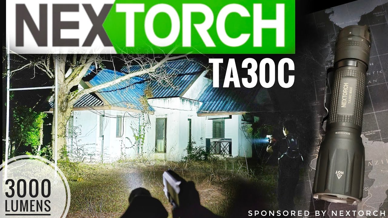 NEXTORCH TA30C MAX, 3000 Lumens One-Step Strobe Tactical Flashlight ...