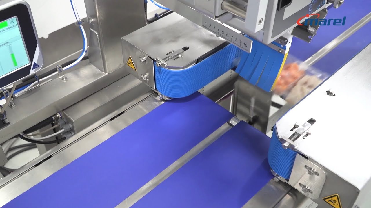 Marel C3 Panel Label Applicator - YouTube