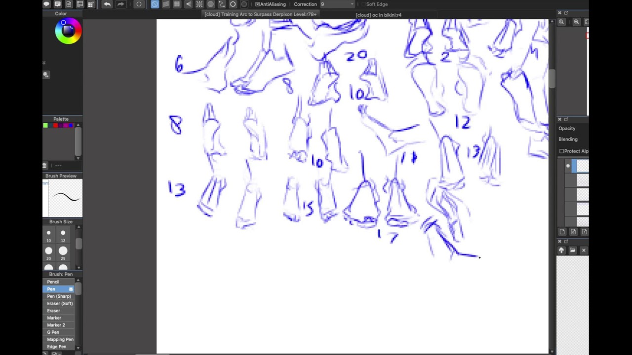 Day 131 | Gesture, Perspective, Complex Shapes, Composition, Facial ...