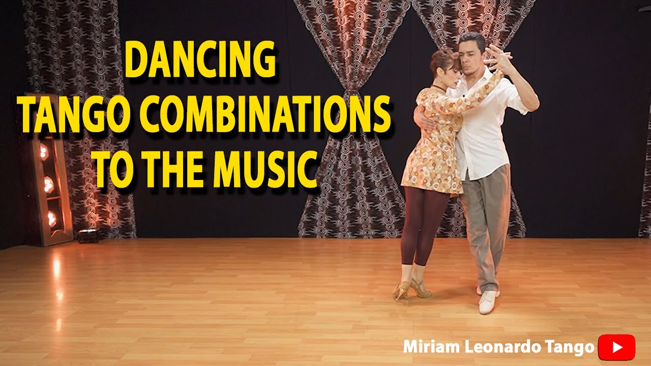 Dancing Argentine Tango Figures to the Music - YouTube