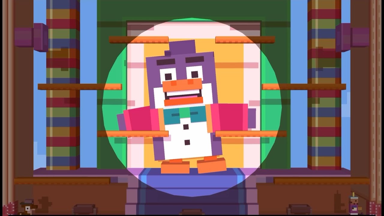 Crossy Road Castle - BOSS Fight - Penguin, Eagle, Owal how to play ...