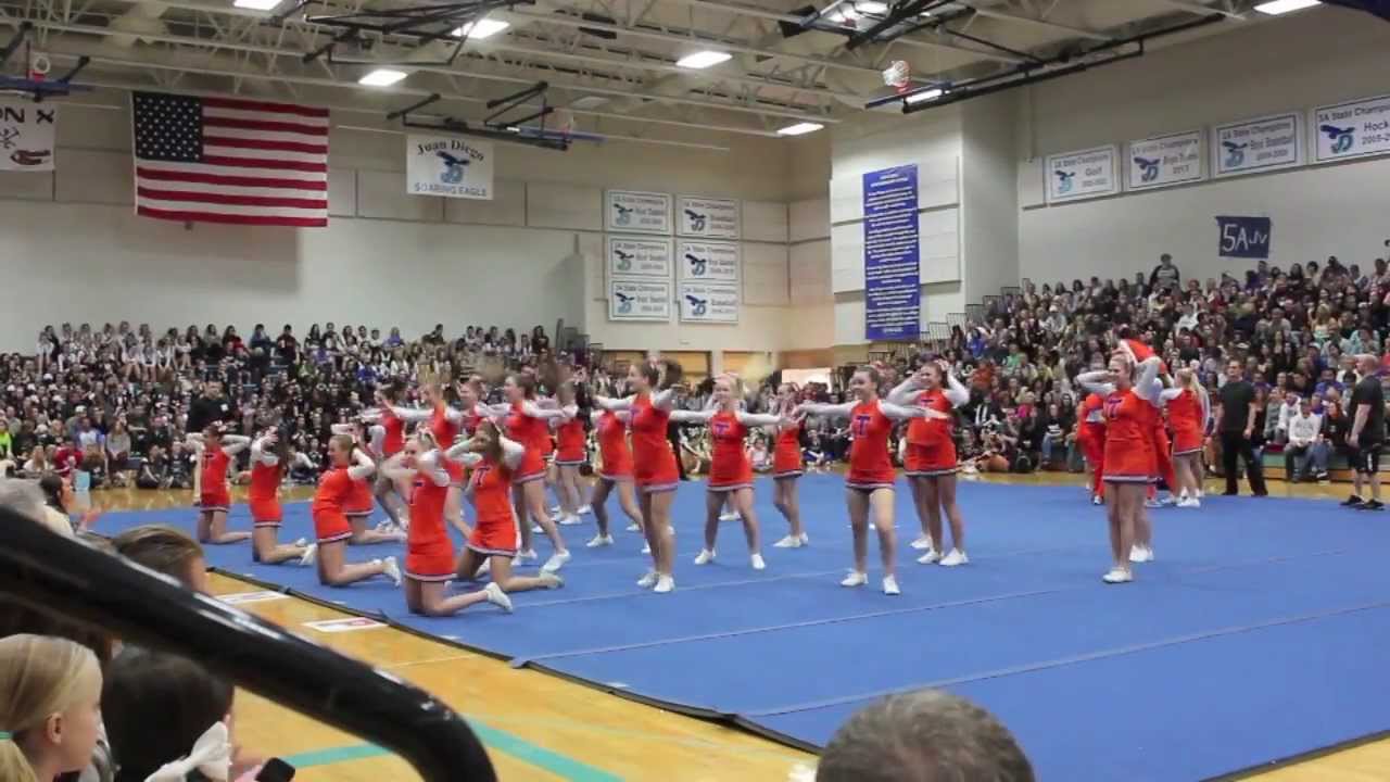 Timpview High School- Utah State Cheer Competition 2014 - YouTube
