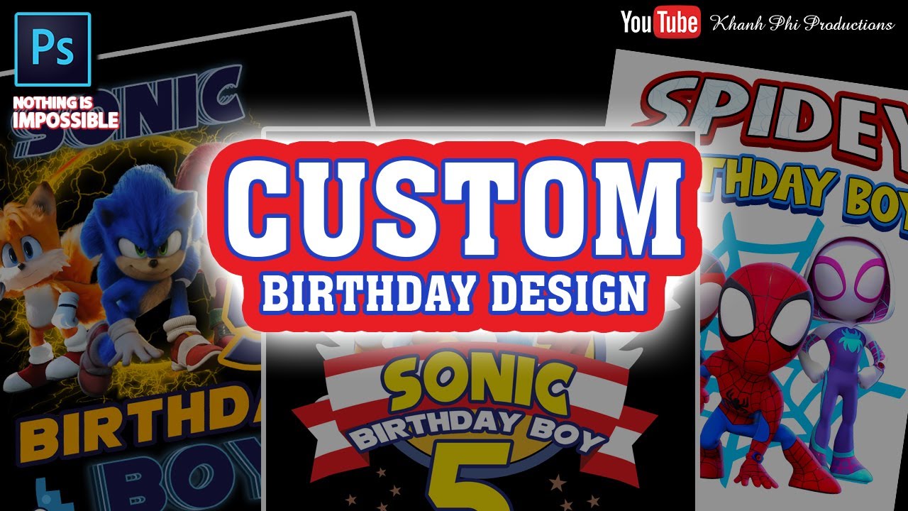 [Học Photoshop]: CUSTOM Designs dễ dàng với Smart Objects - YouTube