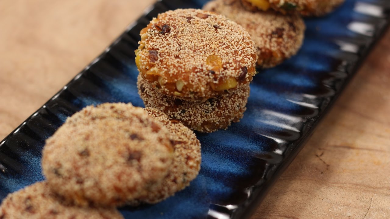 Rice Cutlet | Snacky Ideas by Amisha Doshi | Sanjeev Kapoor Khazana ...