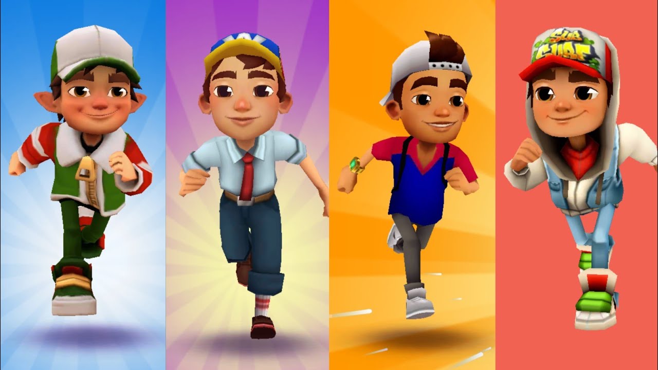 Subway Surfers Winter Wonderland - Elf Jake, Jack, Diego and Jake - YouTube