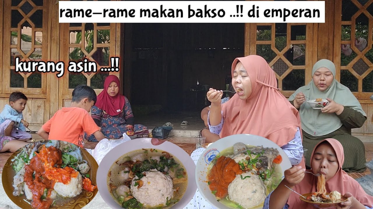 Rame-rame NGEBAKSO ⁉️ buat sendiri Lebih Banyak - YouTube