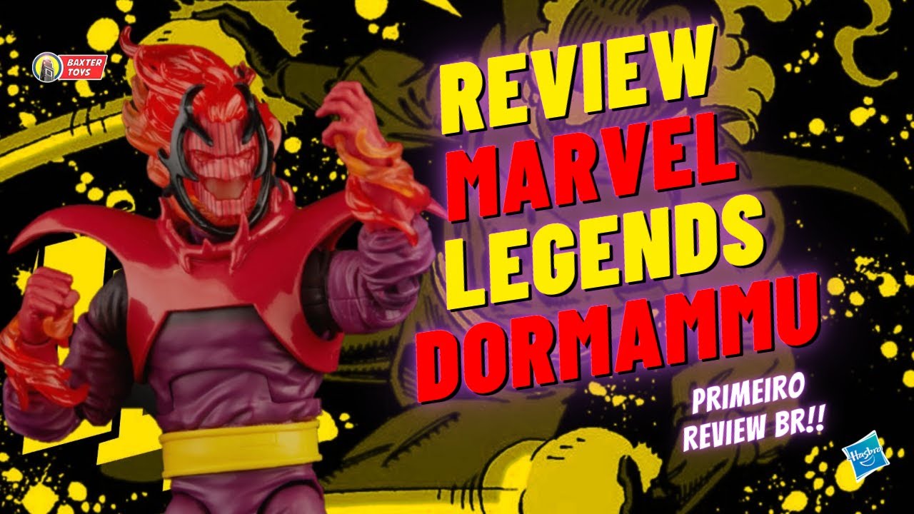 PRIMEIRO REVIEW BR DORMAMMU CLASSIC MARVEL LEGENDS - YouTube