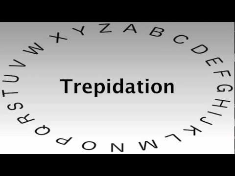 SAT Vocabulary Words and Definitions — Trepidation - YouTube