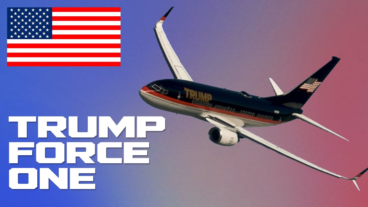 Donald Trump's private plane conducts an authorized low altitude, high ...