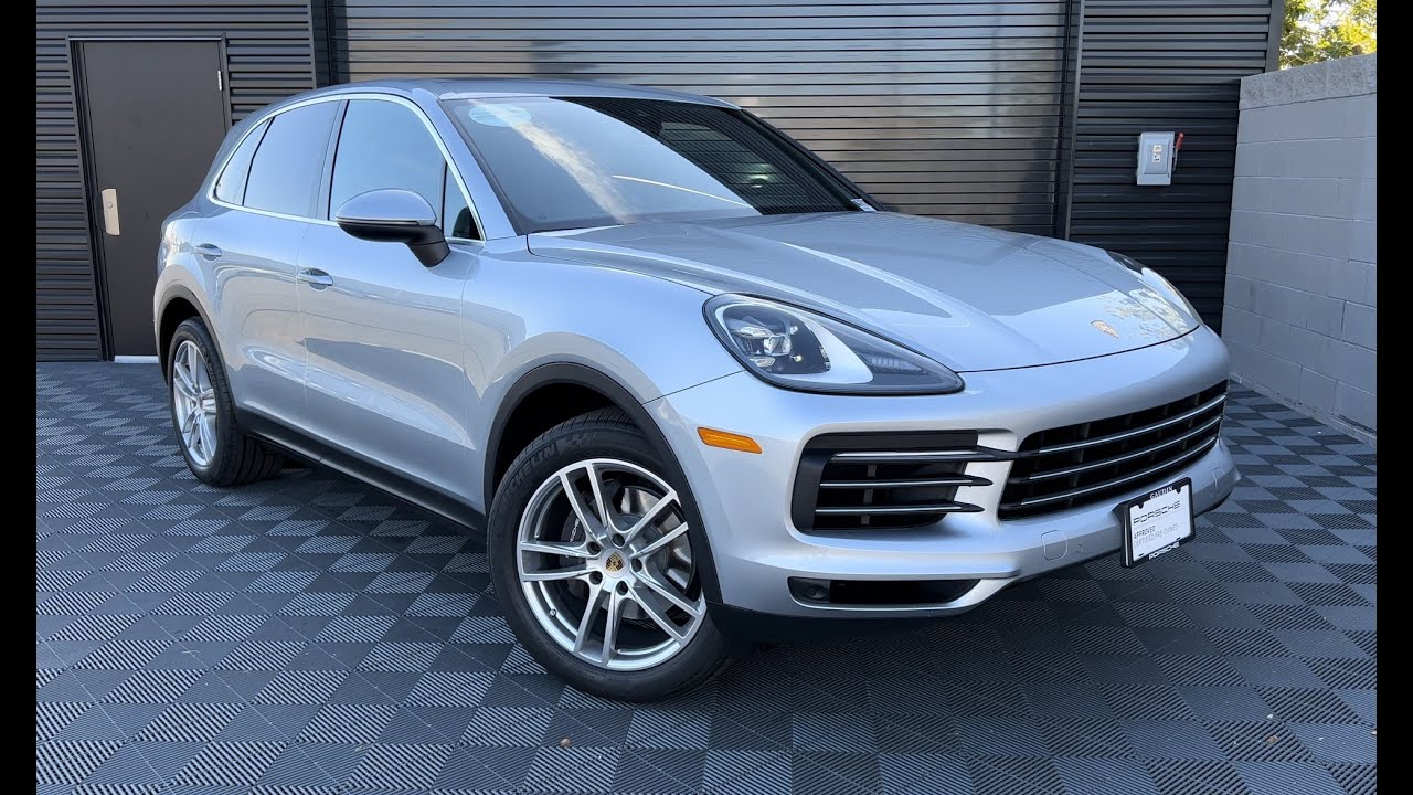 2020 Porsche Cayenne: Dolomite Silver (Walk Around) - YouTube