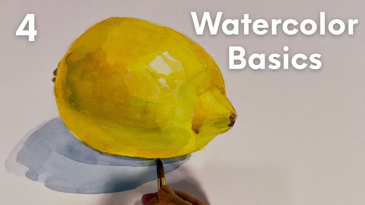 Basic Watercolor Techniques | Flat Wash, Graded Wash, Wet-on-Wet ...
