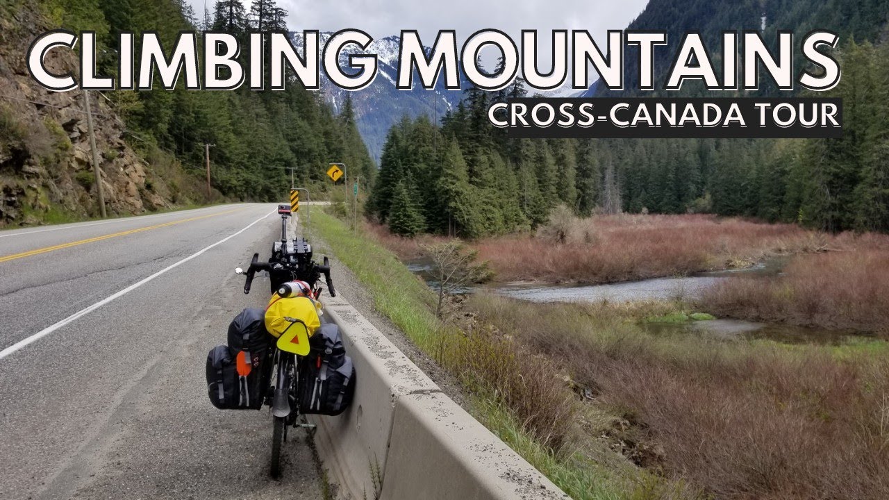 Climbing Mountains | Cycling Across Canada, BC Ep.5 | Allison Pass, EC ...