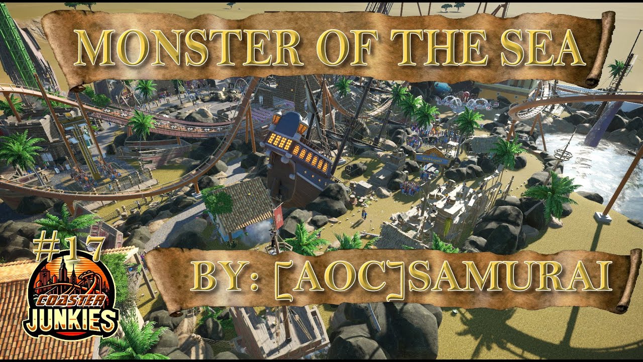 Coaster Junkies #17 Monster of the Sea By [AOC]Samurai (Planet Coaster ...