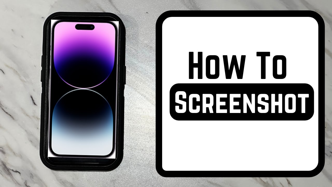 How To Screenshot on iPhone 14 Pro - YouTube