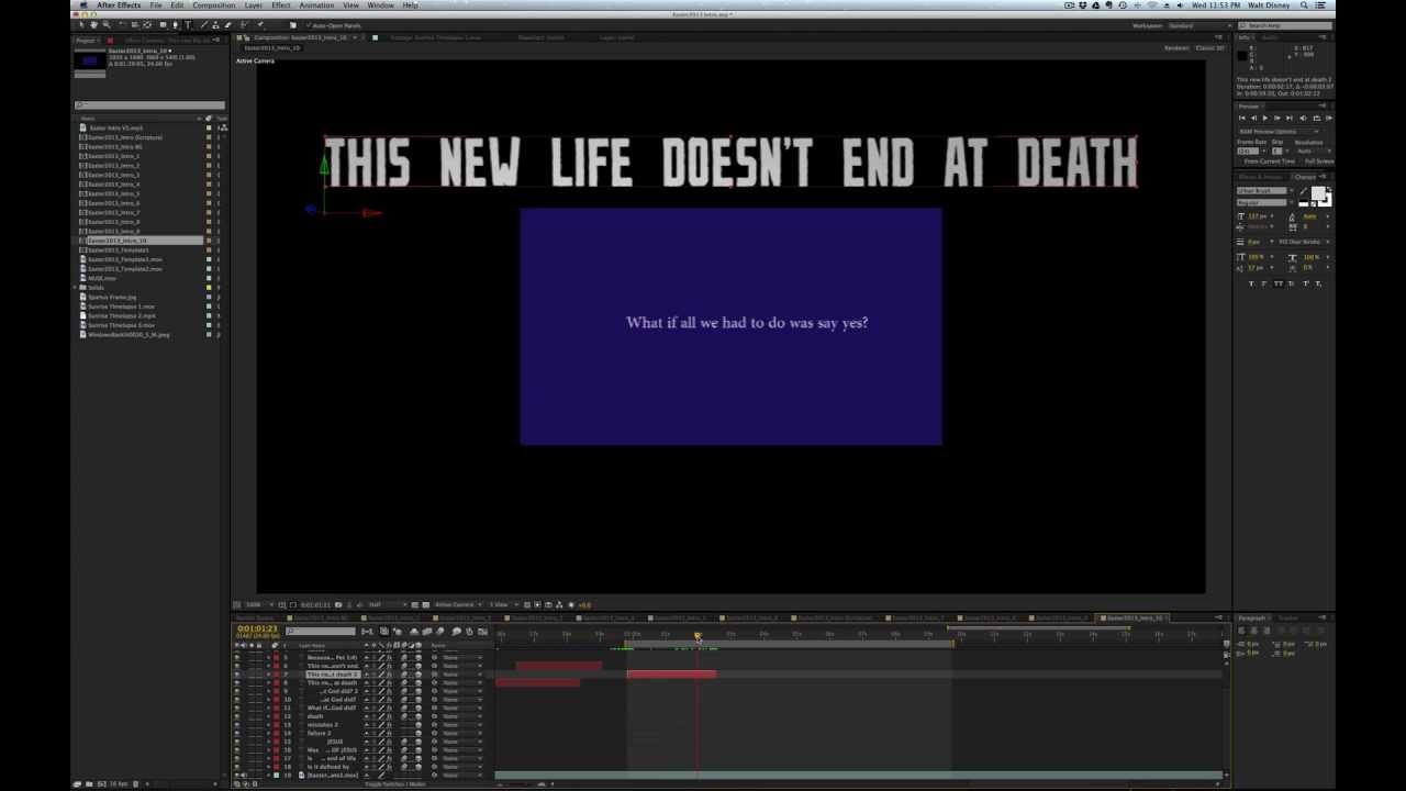 SImple But Cool Text FX and Backgrounds In After Effects - YouTube