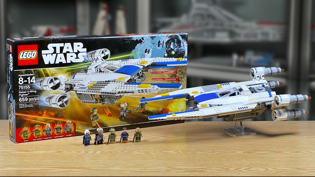 LEGO Star Wars 75155: Rebel U-Wing Fighter Review! | 2016 - YouTube