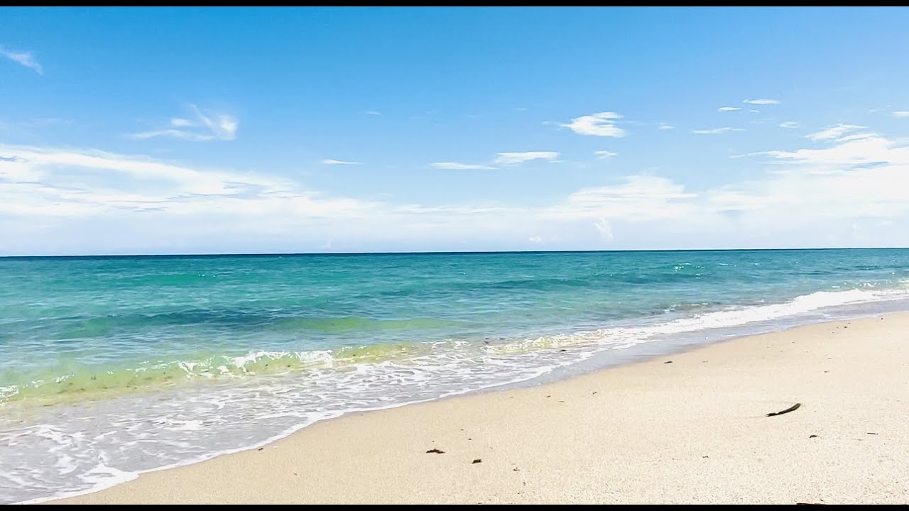 4K Ocean Waves for Deep Relaxation: Tropical Beach Ambience - 8 Hours ...