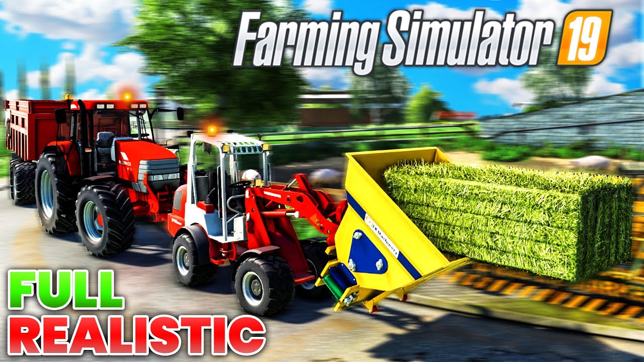 Farming Simulator 19 mais ULTRA REALISTE (Nouvelle Map) - YouTube