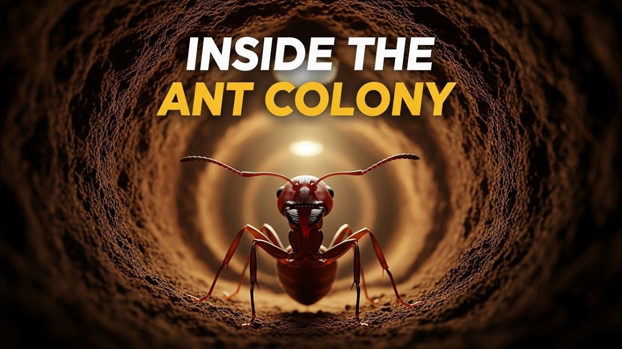 Inside the Ant Colony: A Journey Through Their Hidden World. - YouTube