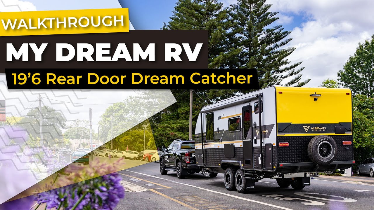 My Dream RV Dream Catcher 19' walk through with Ethan from Caravan HQ ...