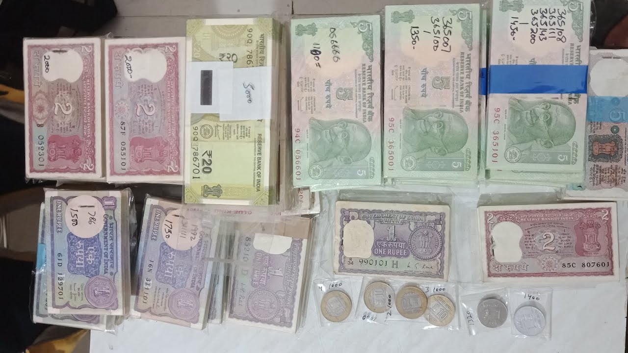 Buy Old Indian Notes Bundle Value Collection @ Reasonable Price - YouTube