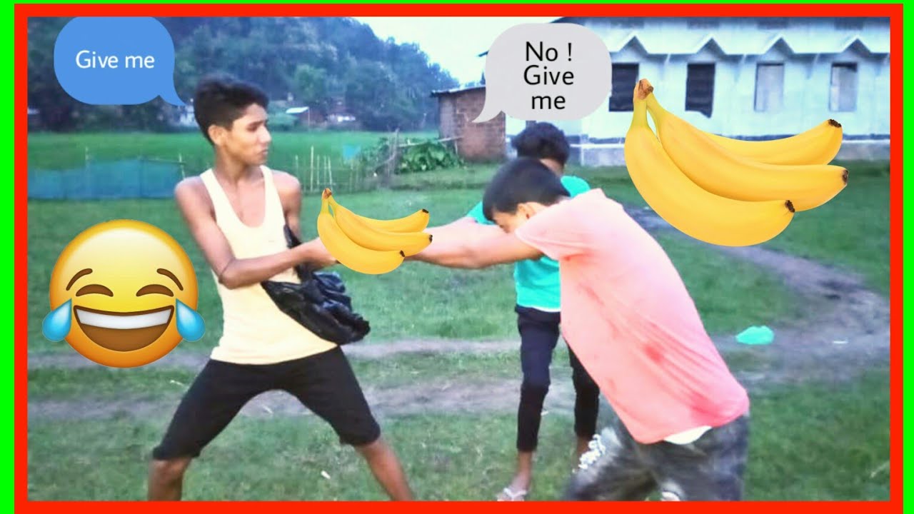 funny comedy video for bananas 😂😂| try Not to laugh | Must watch ...