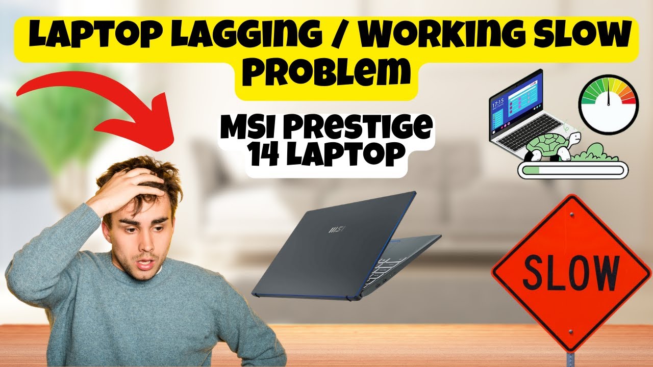 How to Fix MSI Modern 14 Laptop Lagging / Working Slow Problem (easy ...