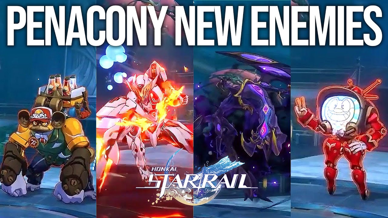 Penacony Ver. 2.0 - NEW Enemies & Bosses Gameplay - Honkai Star Rail ...