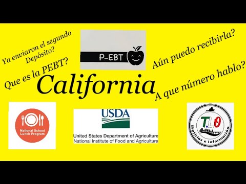 CALIFORNIA PEBT 1.O 2019/2020 CALIFORNIA PEBT2.O 2020 /2021 Y LA ...