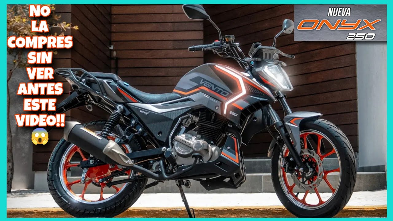 NUEVA VENTO ONYX 250 2025 🤯 ¿LA MEJOR 250CC DE VENTO? 🤔 ¡NO LA COMPRES ...