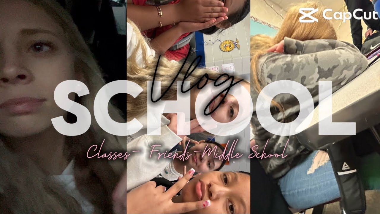 SCHOOL VLOG | MIDDLE SCHOOL | LIFESTYLE | ( last year in a middle ...