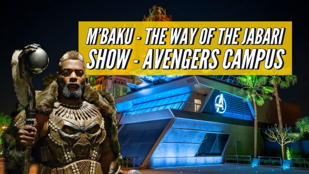 M’Baku: The Way Of The Jabari - Avengers Campus- Disney California ...
