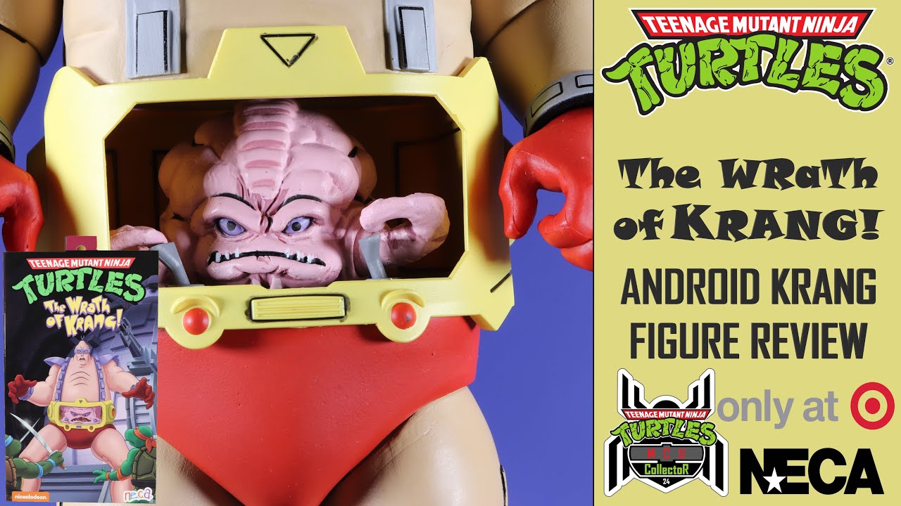 NECA TMNT Ninja Turtles Android KRANG Cartoon Target Exclusive Figure ...