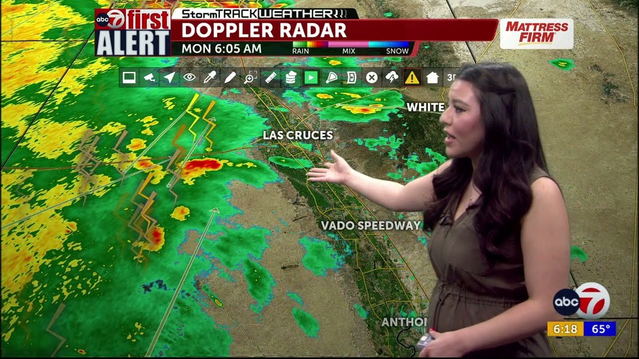ABC-7 StormTrack Weather: Active rainfall, below average temps - YouTube