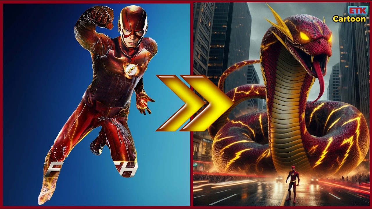 Transforming Heroes SNAKE Power Awakens! 🤩 #marvel #avengers - YouTube