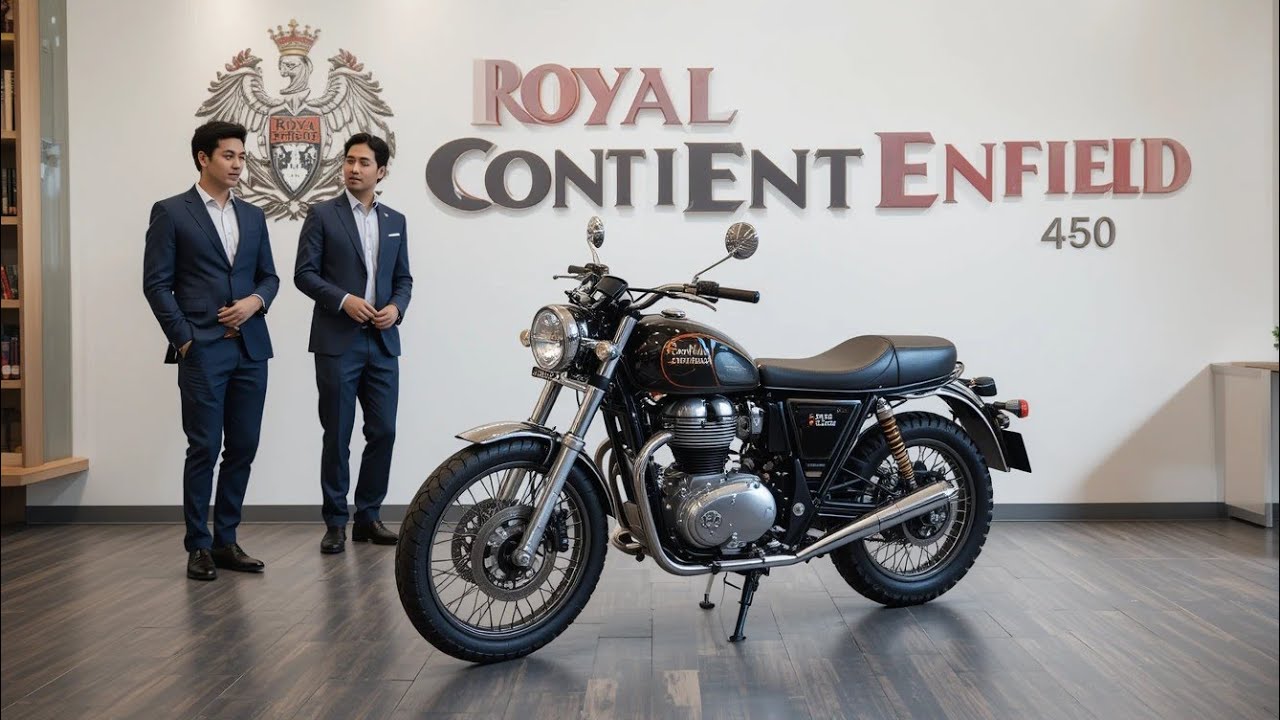 2025 Royal Enfield Continental GT 450 – The Most BADASS Café Racer Yet ...