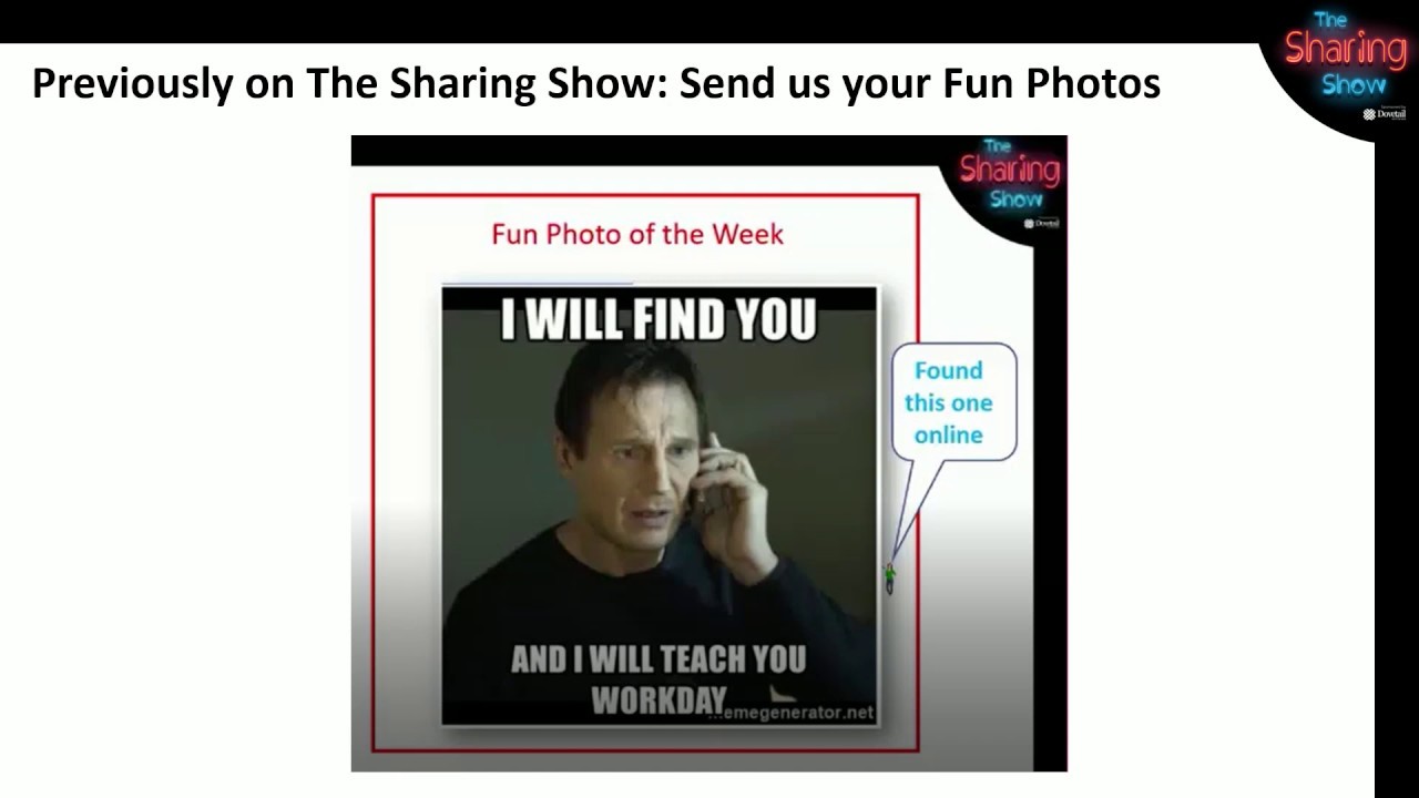 The Sharing Show S1E6 - YouTube