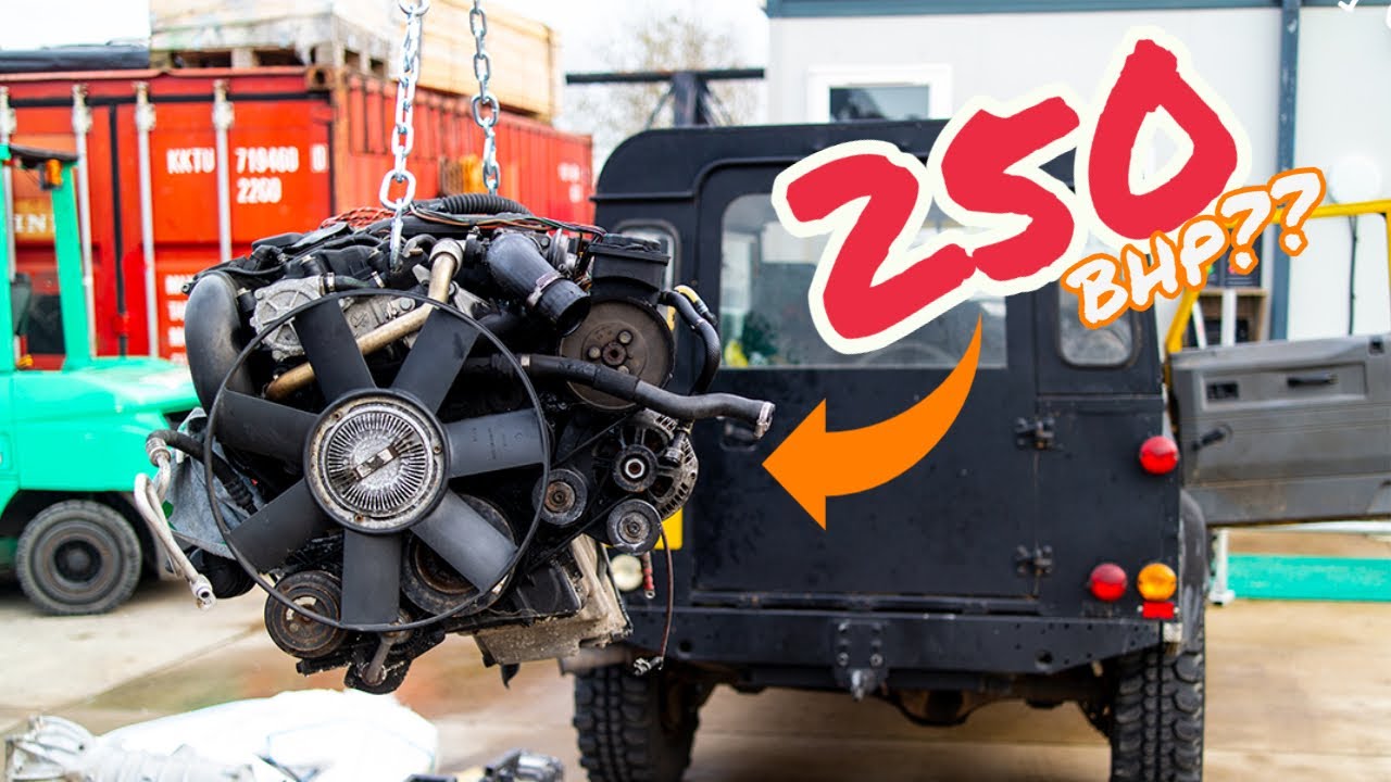 BMW M57 Defender: Preparation for an Engine Swap - YouTube