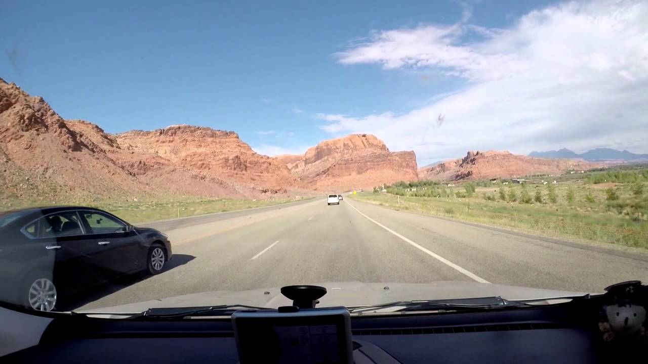 Driving through Utah - August 2014 - YouTube