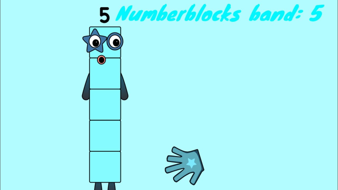 Numberblocks band: 5 - YouTube