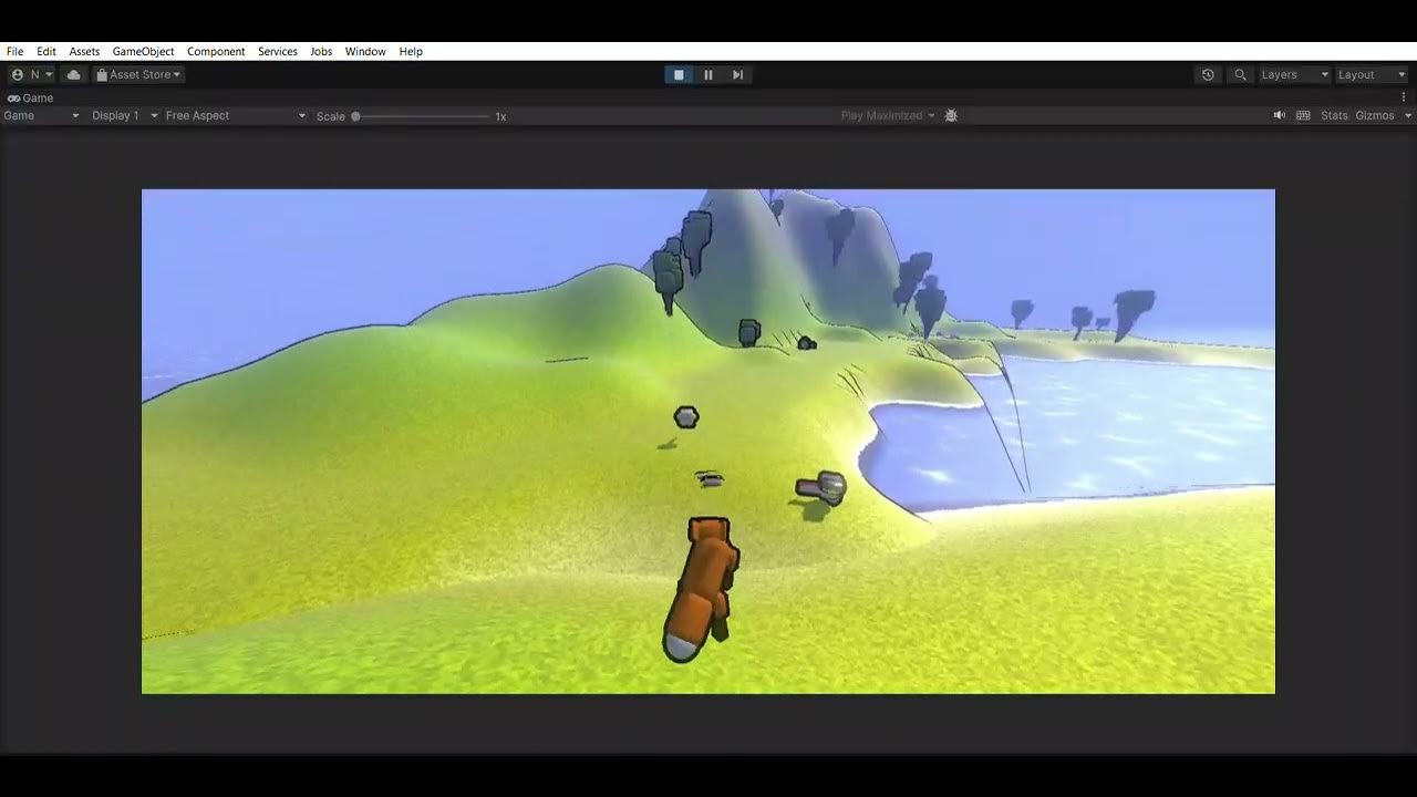 Anara: The Moth Keeper's Apprentice (Devlog; 6) Trees, flowers, player's gameover, and a new ...