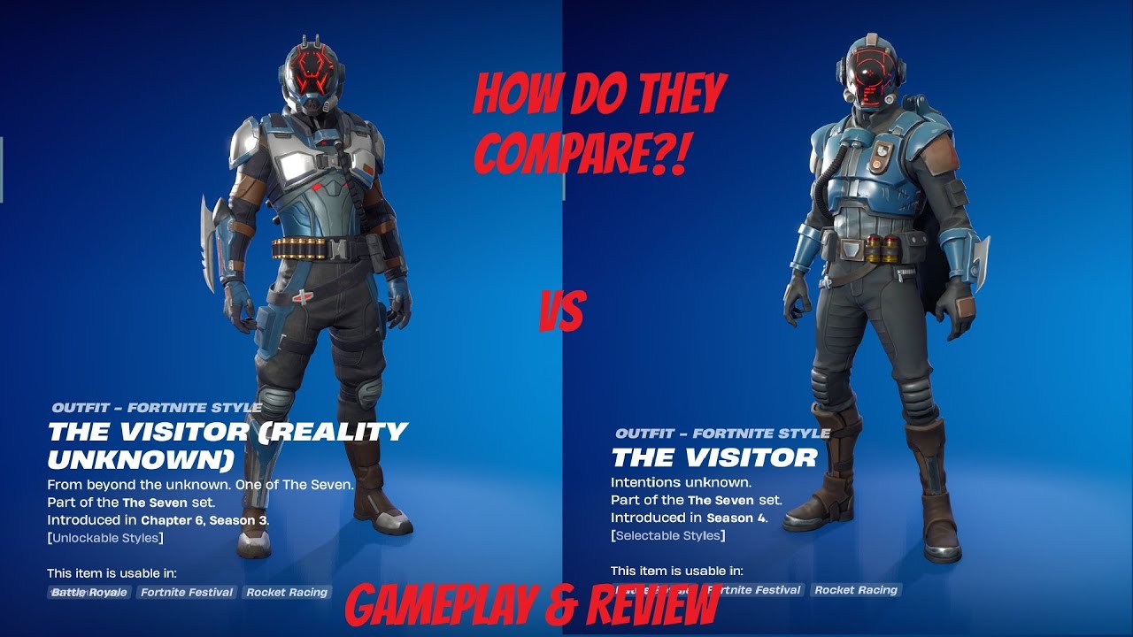 The Visitor VS The Visitor (Reality Unkown) COMPARISON | The Visitor ...