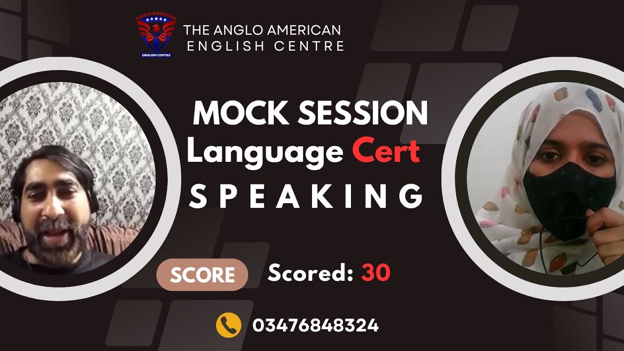 LanguageCert B2 ESOL Communicator Speaking Mock Session | Anglo ...