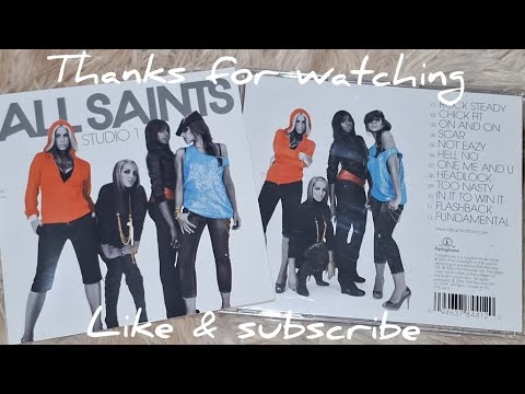 ALL SAINTS - STUDIO 1 CD UNBOXING #cdunboxing #allsaints - YouTube