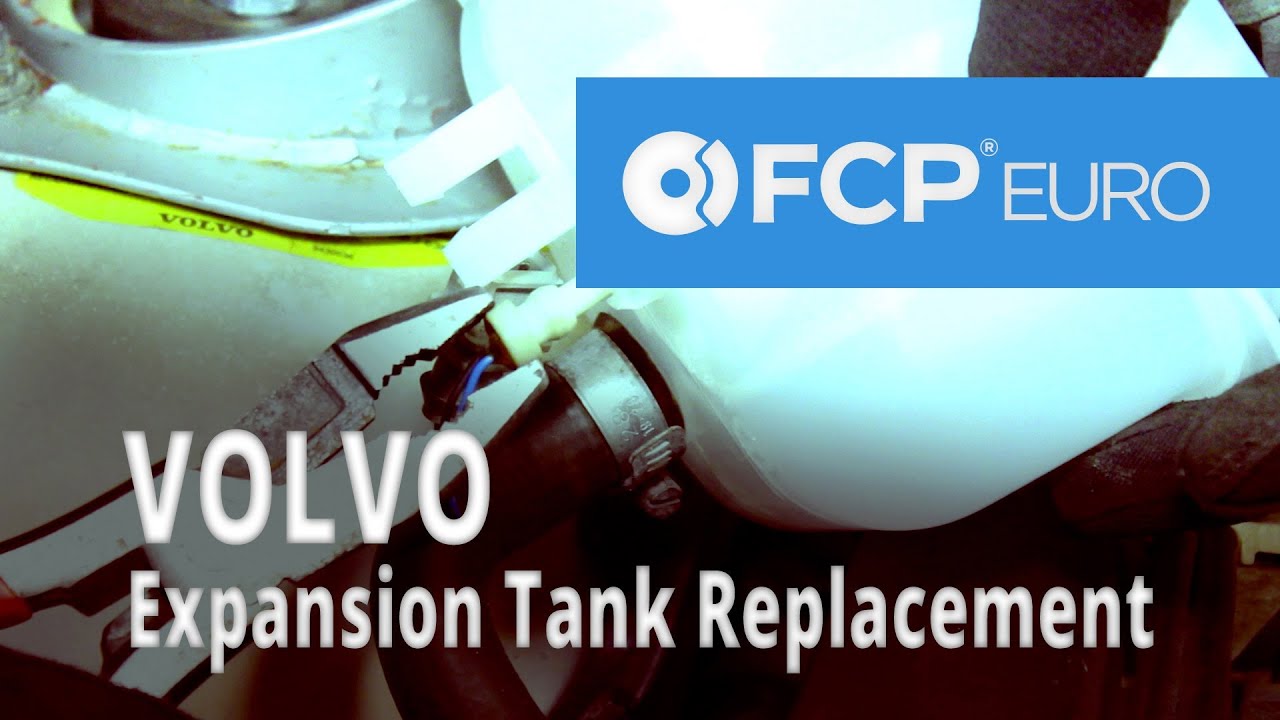 Volvo Coolant Expansion Tank Replacement (850 Turbo) FCP Euro - YouTube